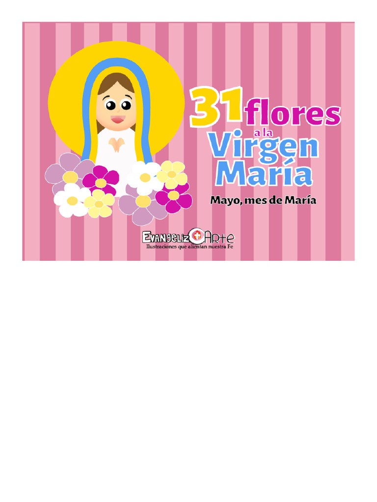 31 Flores A La Virgen María. Mayo, Mes de María | PDF