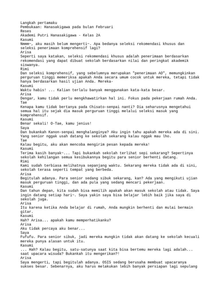 My First Step | PDF
