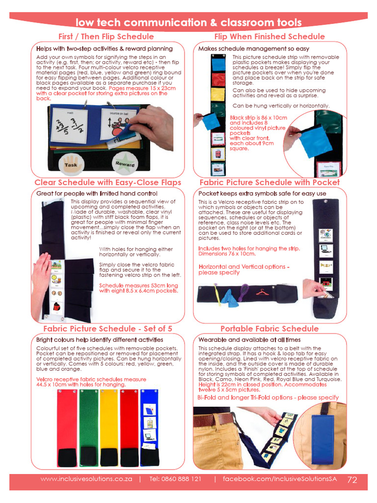 Low Tech Communication & Classroom Display | PDF | Communication ...