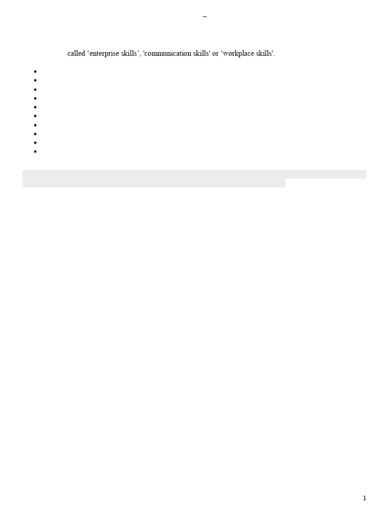 1st Module - Employability | PDF