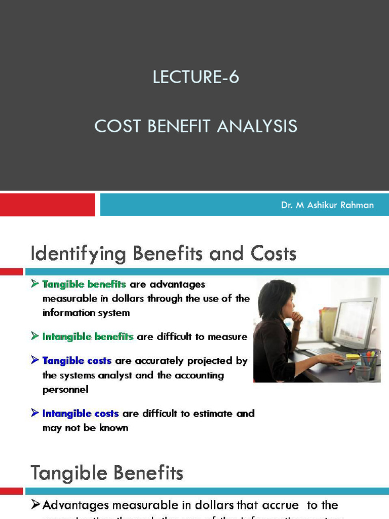 Cost Benifits | PDF | Cost–Benefit Analysis | Business