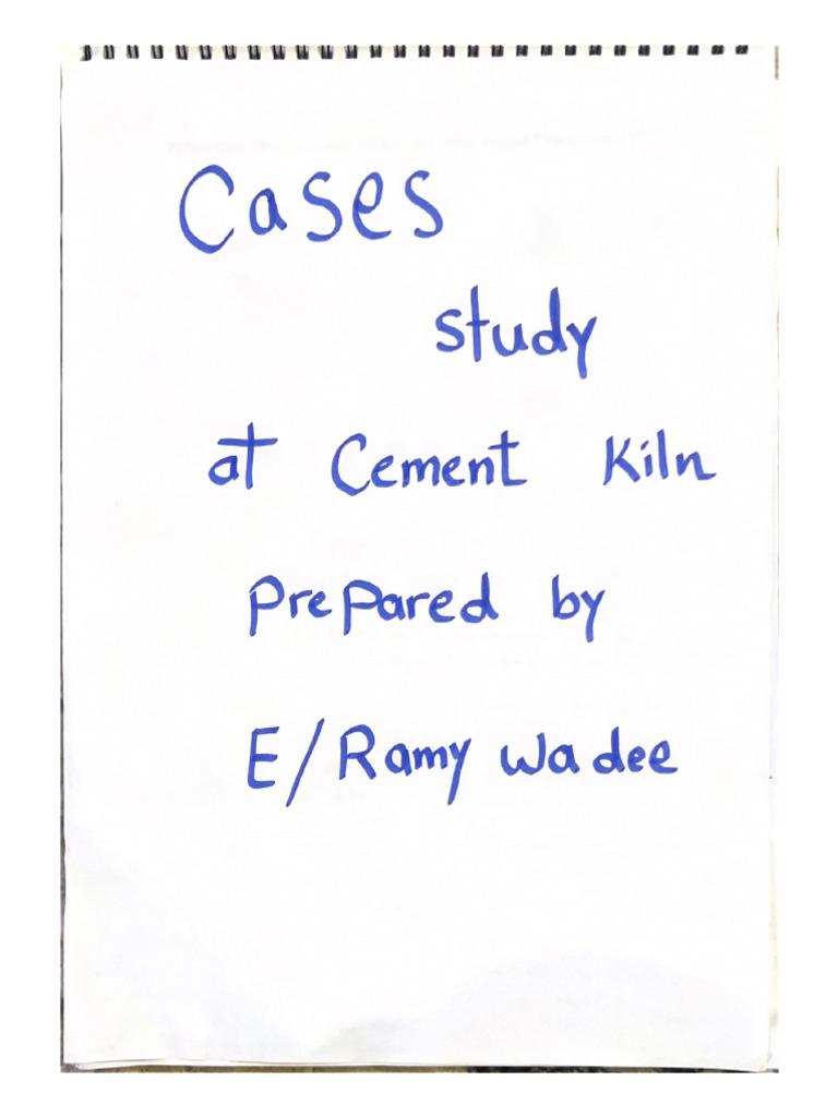 Cement Kiln Cases Study | PDF