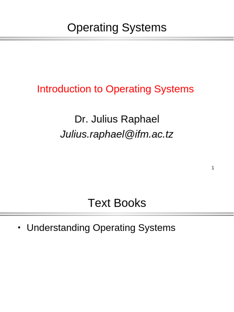 Lecture01 Introduction 2023 | PDF