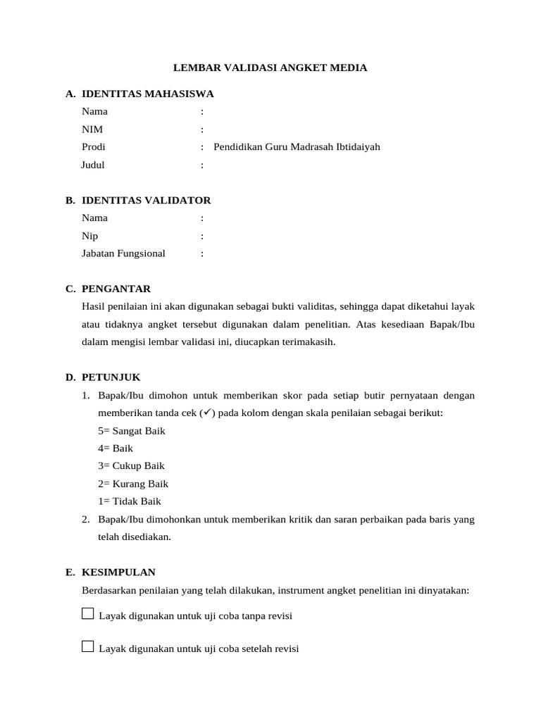 ELEZA Validasi | PDF