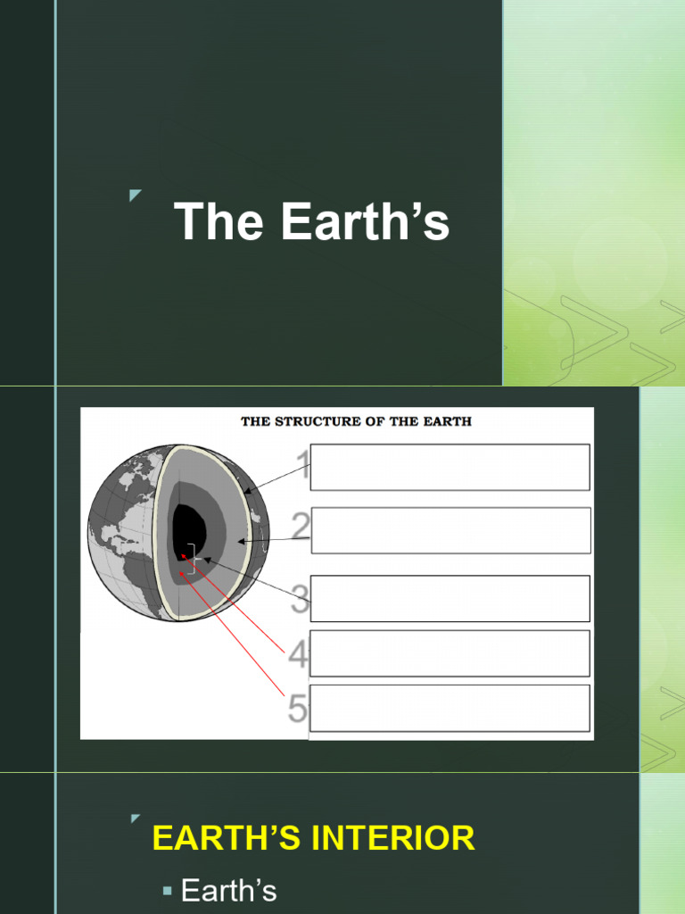 Module 6 The Earths Internal Heat | PDF