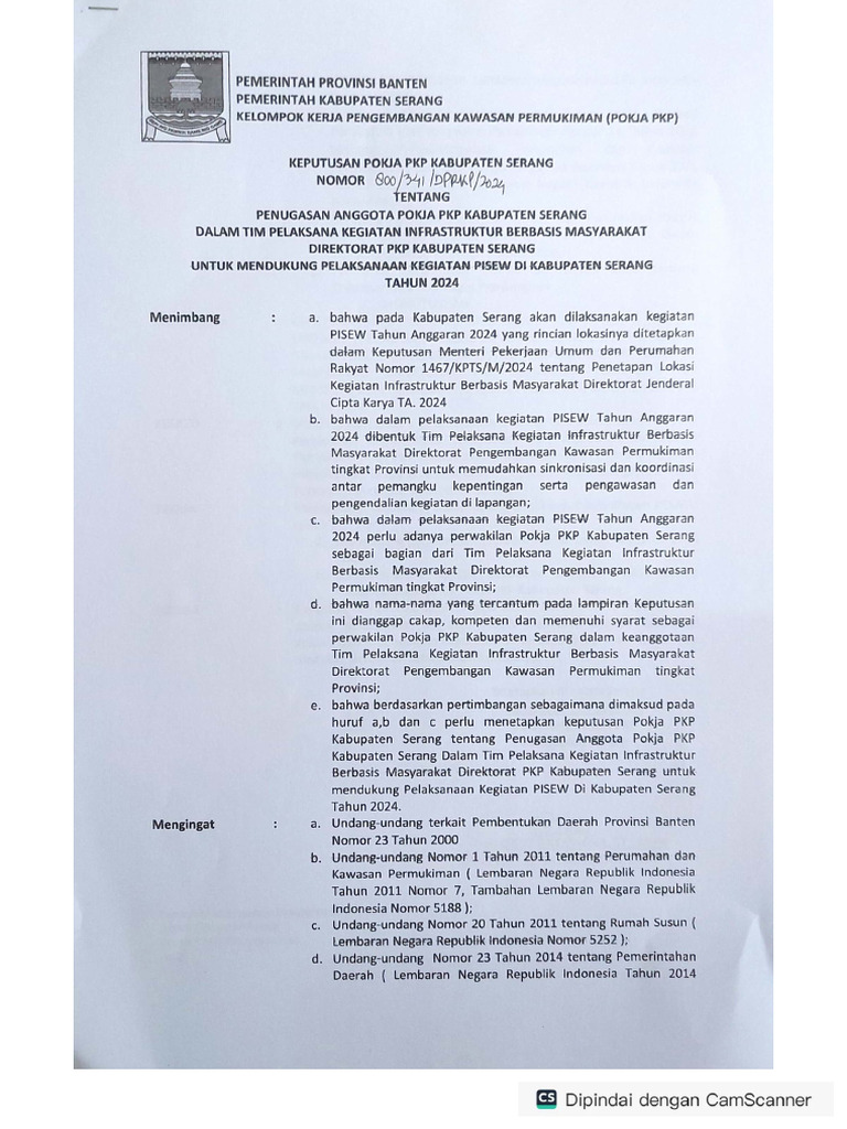 SK Pokja Pisew 2024 | PDF