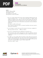 2022 AIMO Paper and Solutions | PDF | Square Root | Numbers