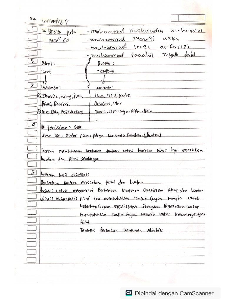 Ekosistem - Kel 2 | PDF