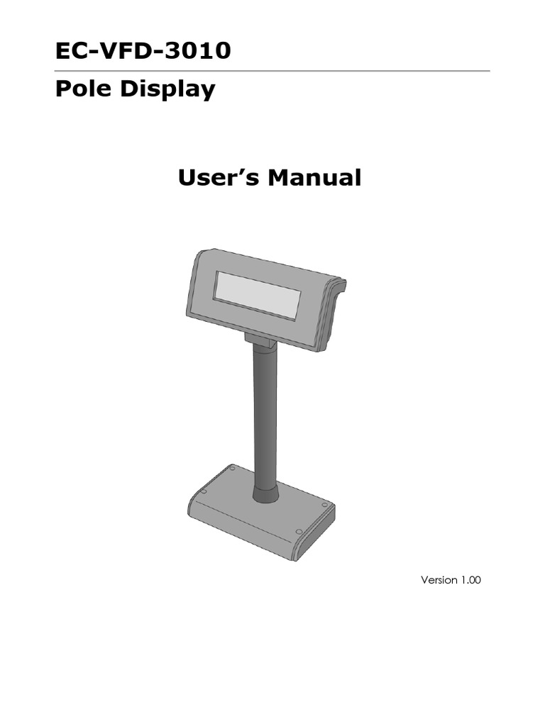 Ec VFD 3010 | PDF