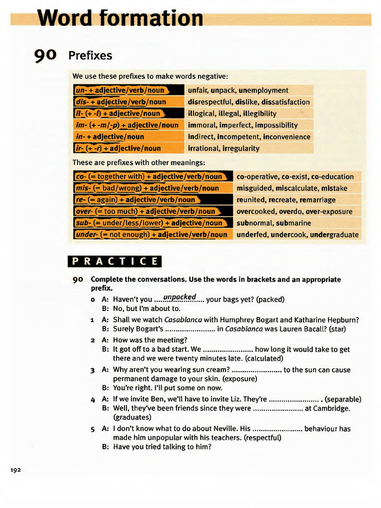 Word Formation | PDF