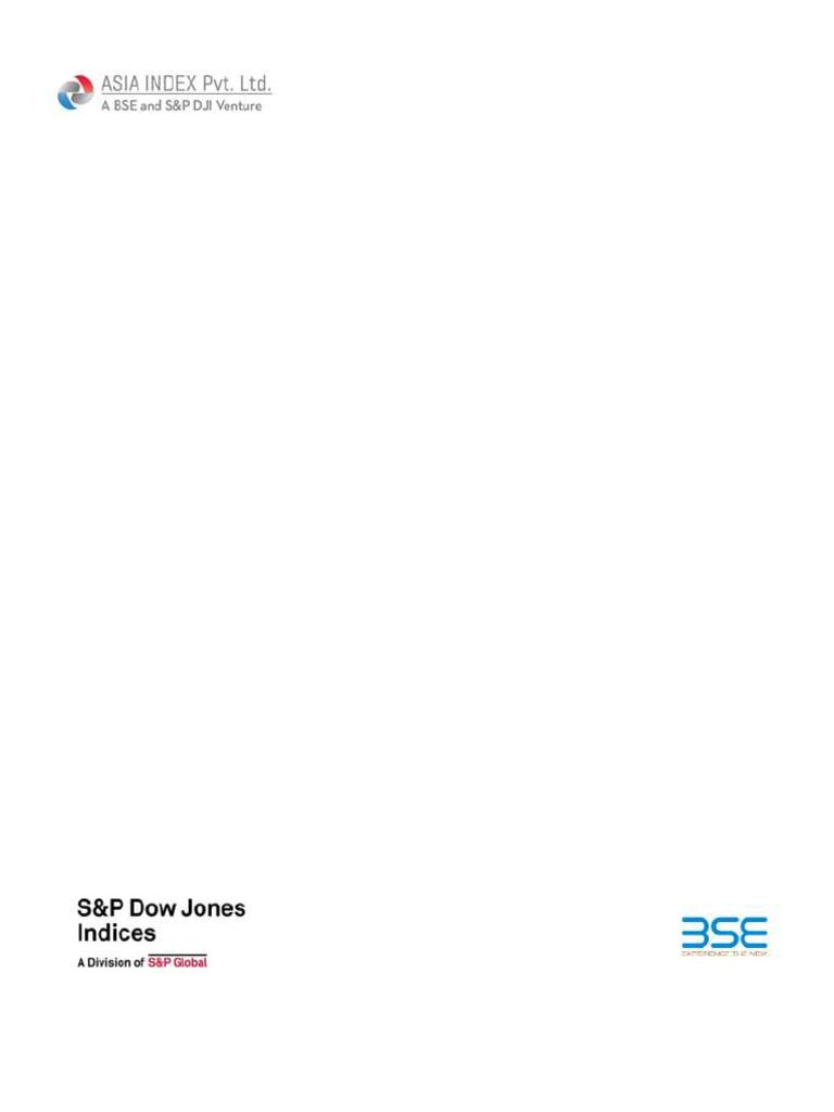 Methodology SP Bse Indices | PDF | Stock Market Index | Futures Contract