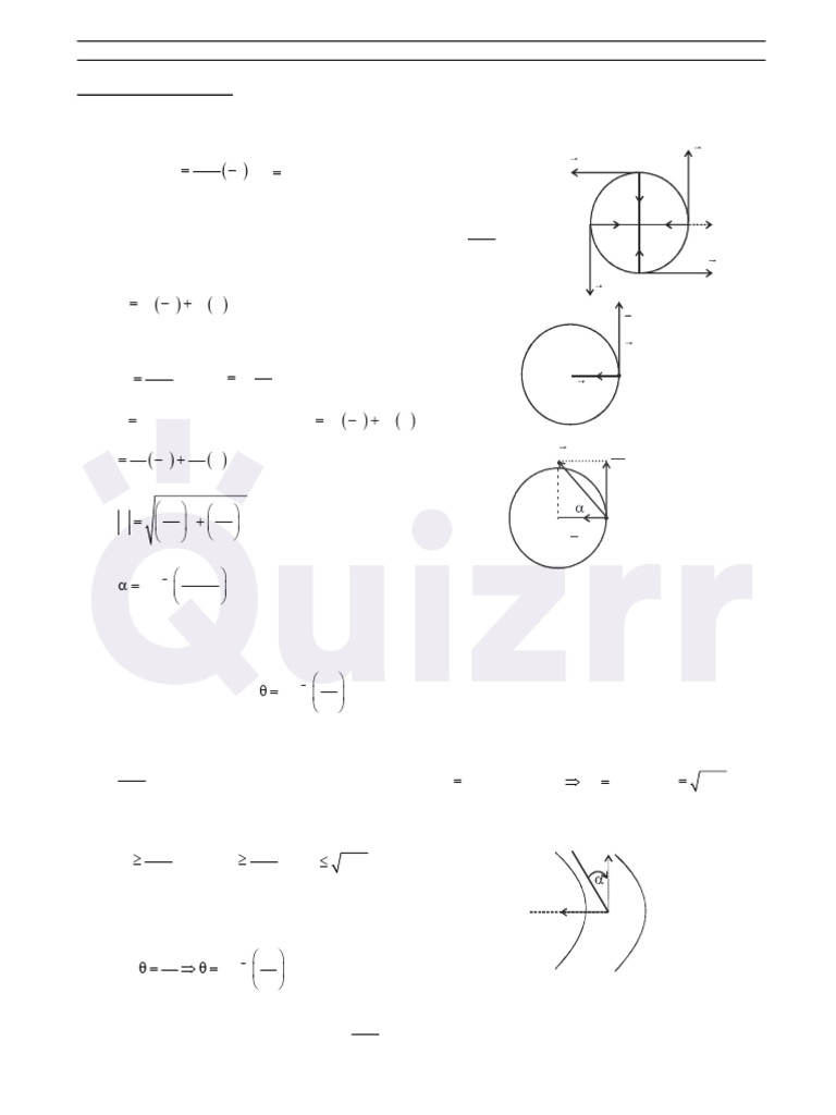 Circular Motion Formula Sheet @cbseinfinite | PDF Circular Motion Formula Sheet @cbseinfinite | PDF