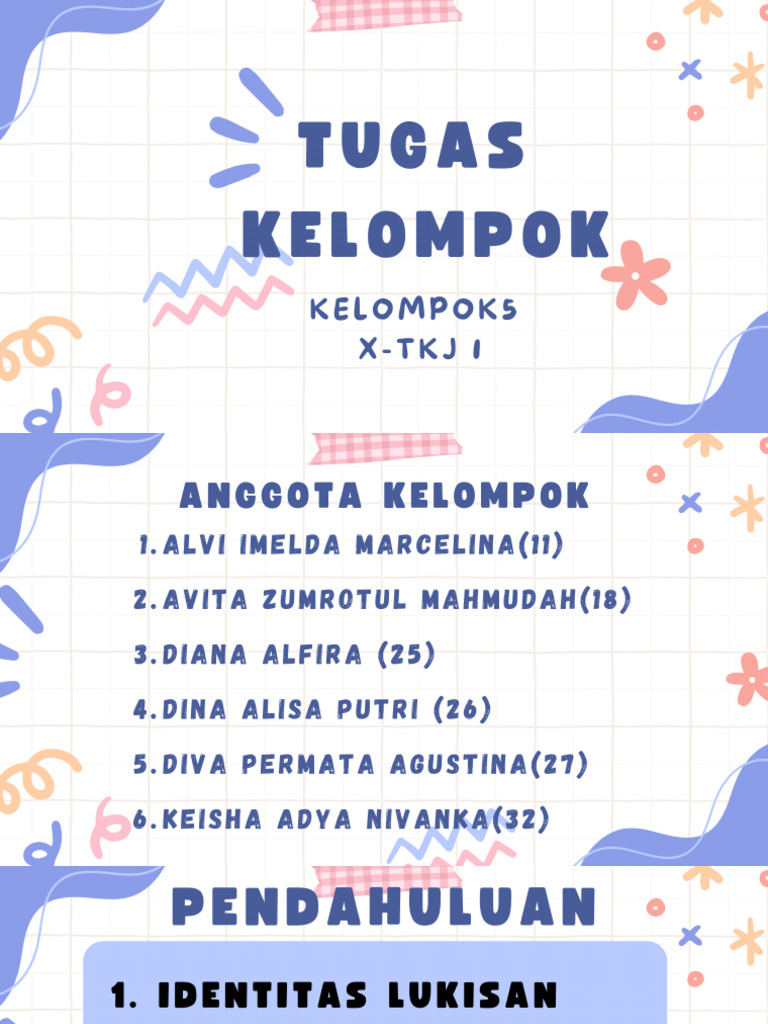 Tugas Seni Rupa Kelompok 5 X-TKJ 1 - 20240818 - 093719 - 0000 | PDF
