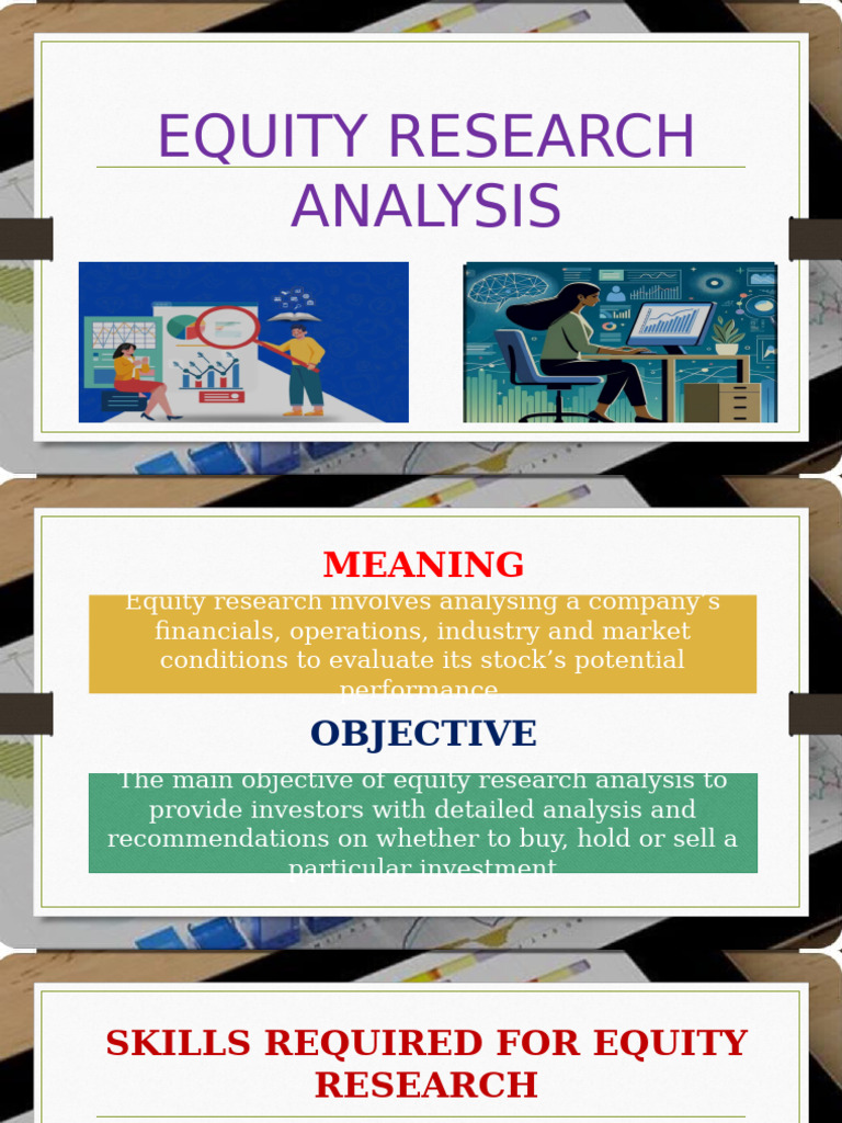 Equity Research Analysis | PDF