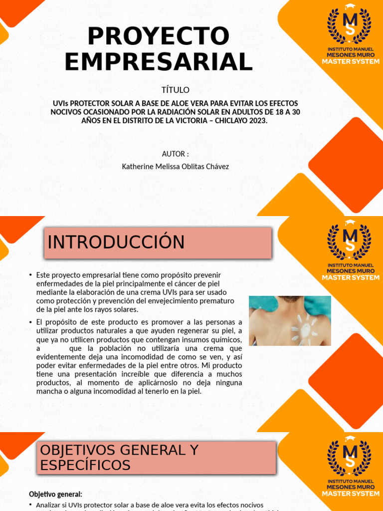Presentacion PPT - Proyecto Emp. | PDF