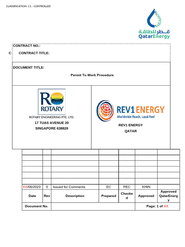 4299-00-69-00-7012-0 PTW Procedure Word Edited | PDF