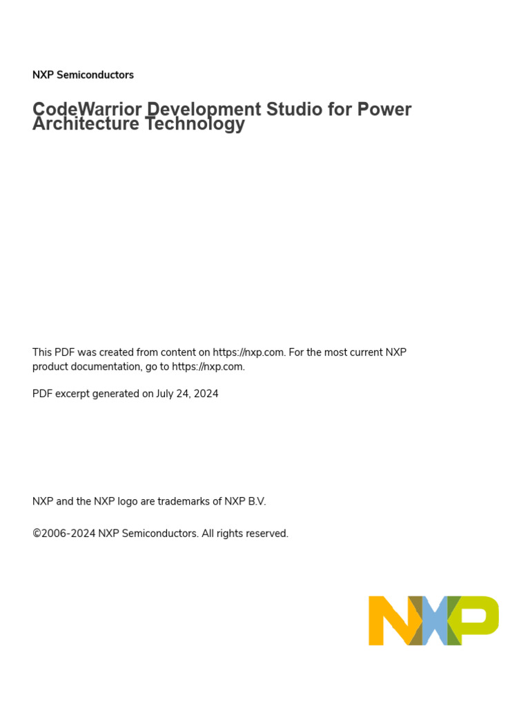 Codewarrior Development Studio For Power Architecture Technology Configuring b4860 Qds Board ...