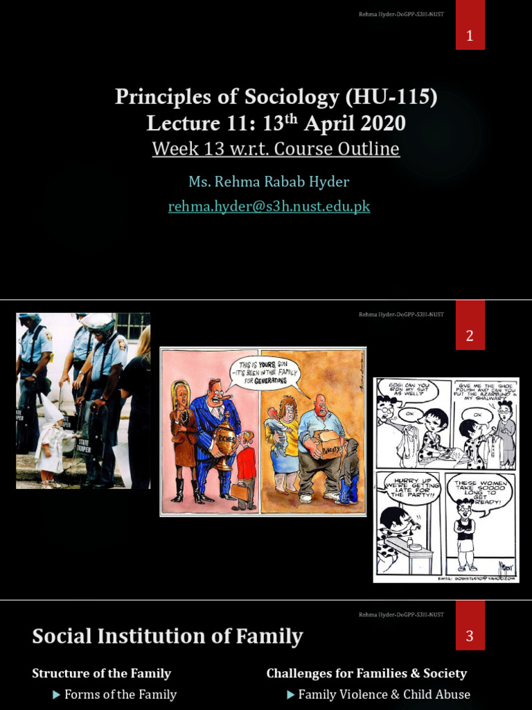 Social Institutions | PDF