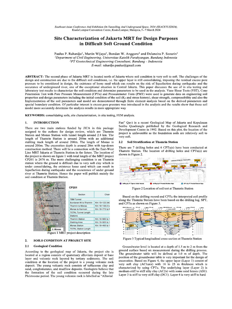 Jakarta MRT 1 | PDF