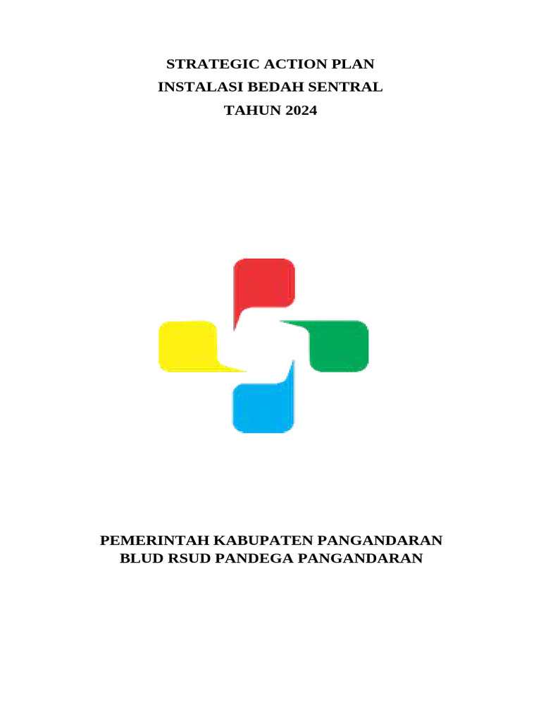 STRATEGIC ACTION PLAN Ruang Ok (Baru) - 3 | PDF
