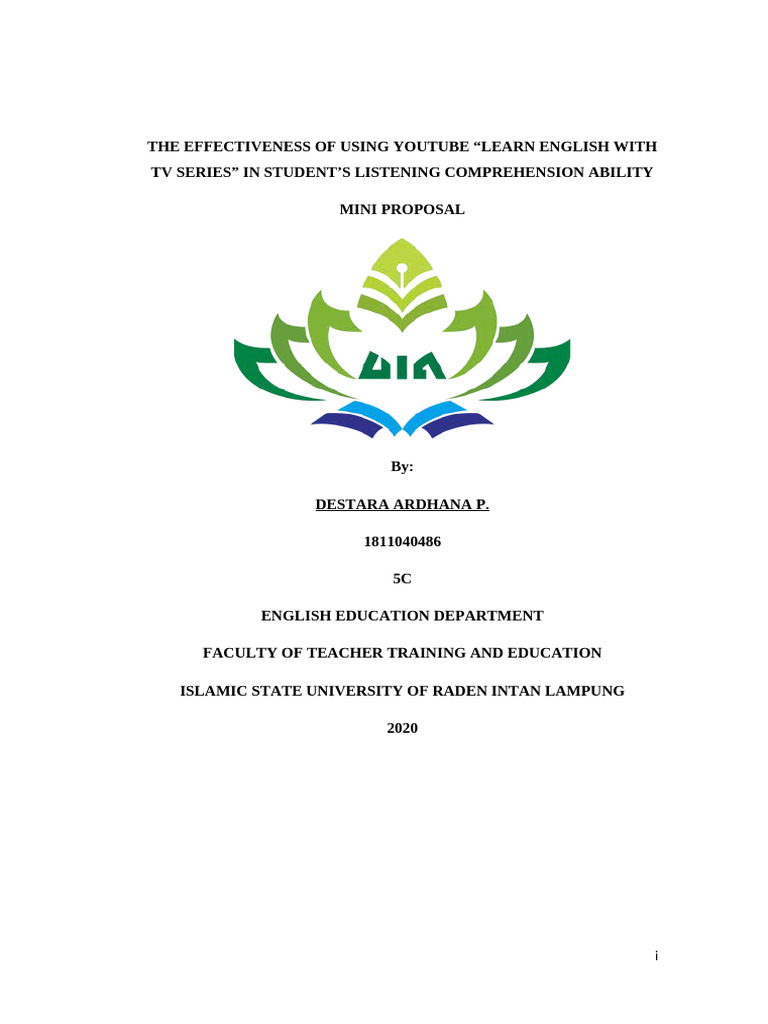 Destara Ardhana Mini Proposal | PDF