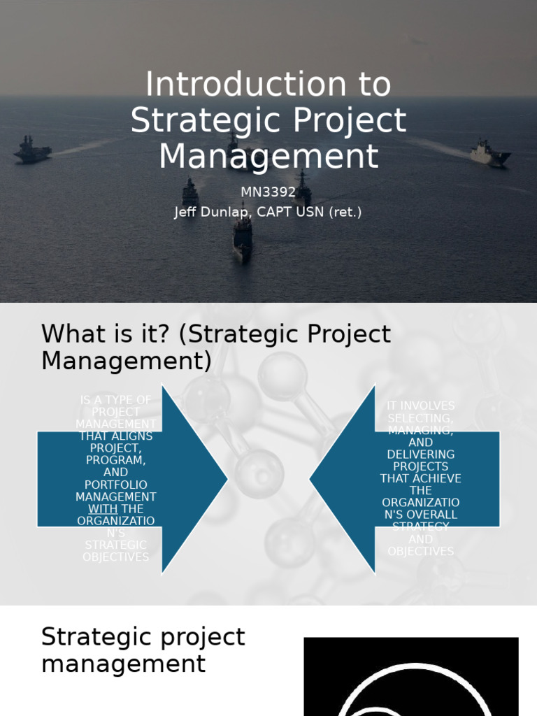 Introduction To Strategic Project Management | PDF