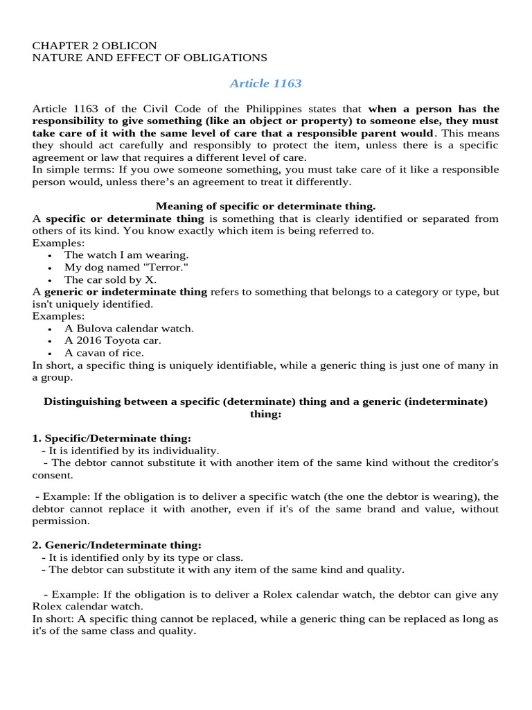 Chapter 2 Oblicon | PDF