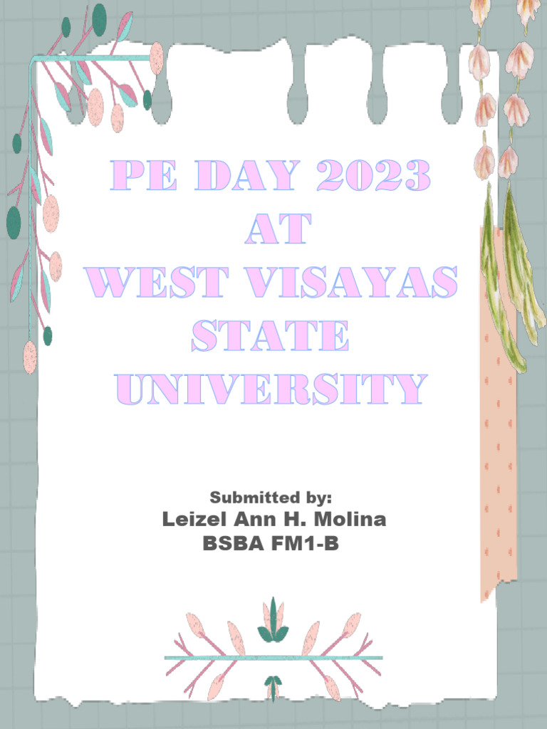 Pe Day 2023 | PDF