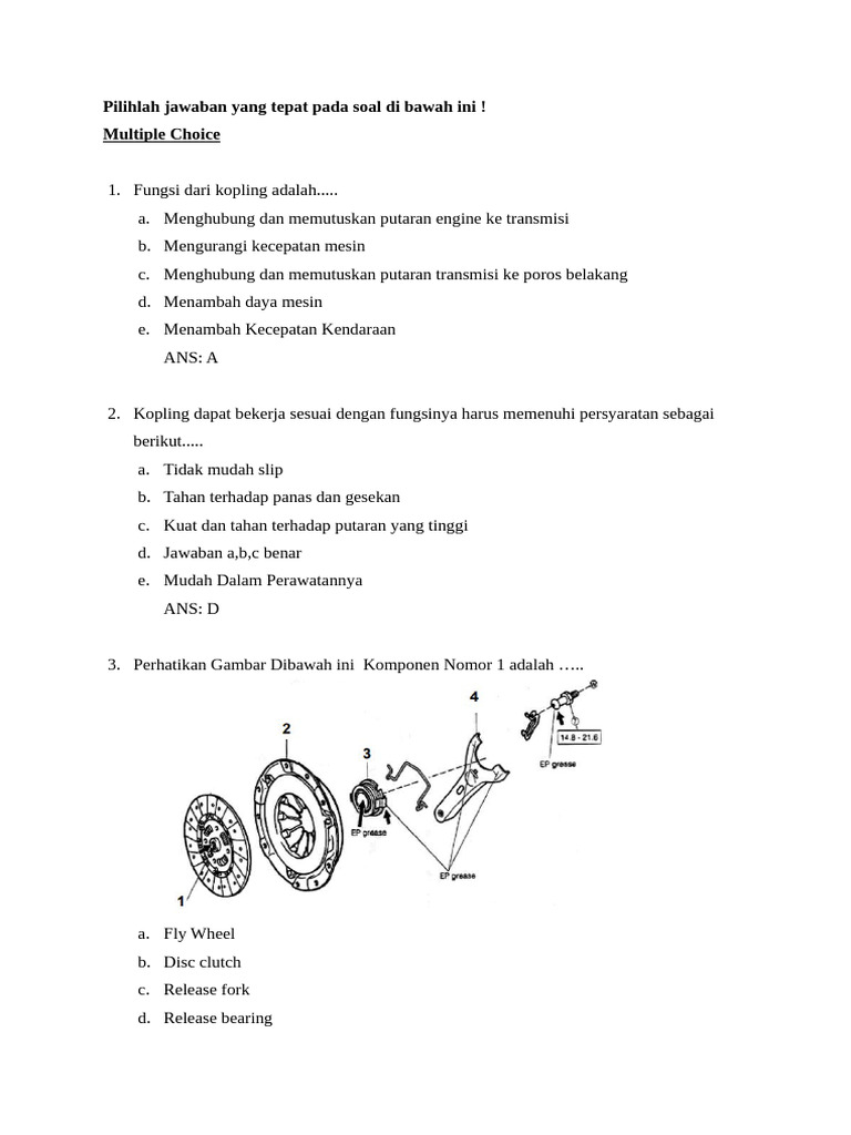 Soal Multiple Choice Pas PSPTKR Xii Tkro | PDF