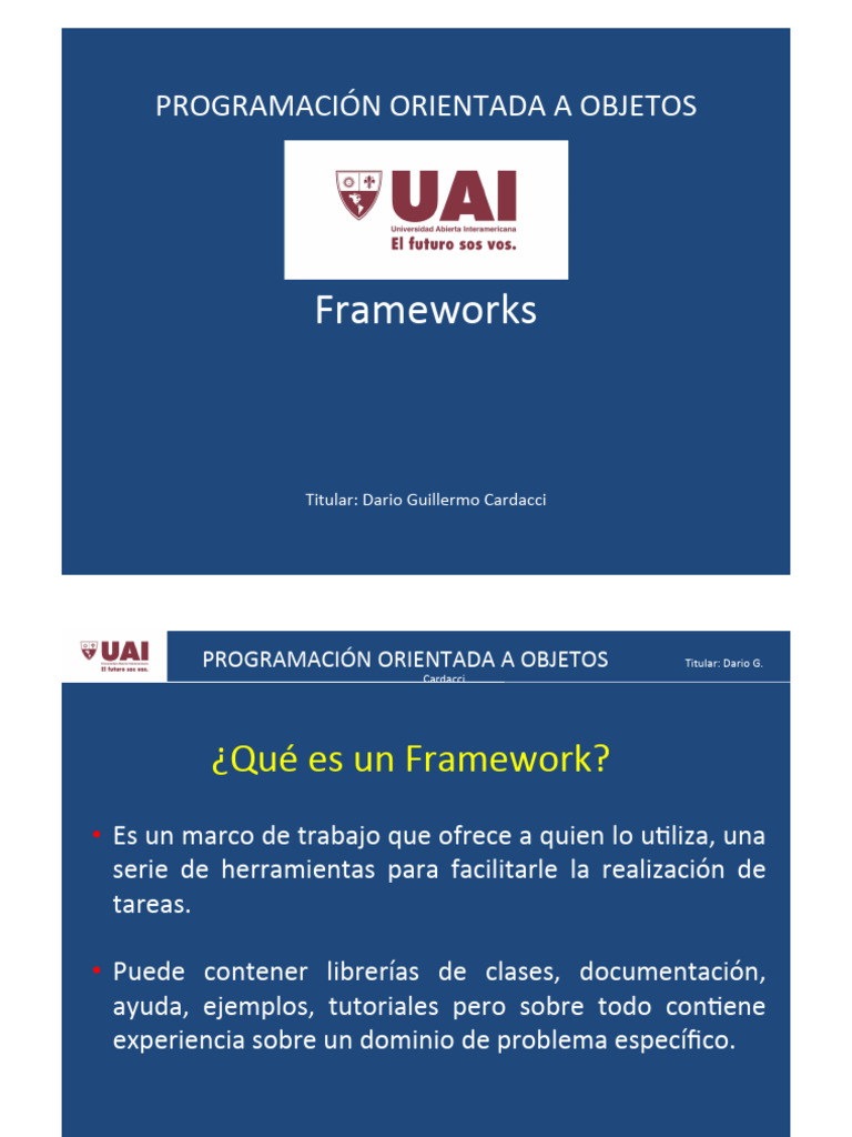 Frameworks Pdf