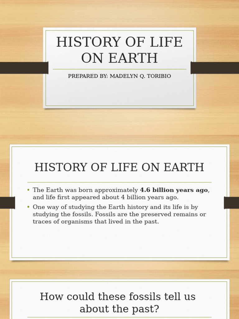 History of Life On Earth | PDF