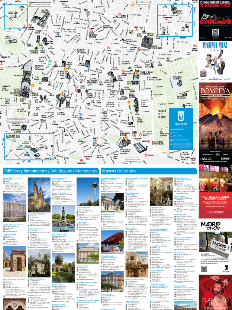 Mapa Turistico Madrid 30102023 0 | PDF