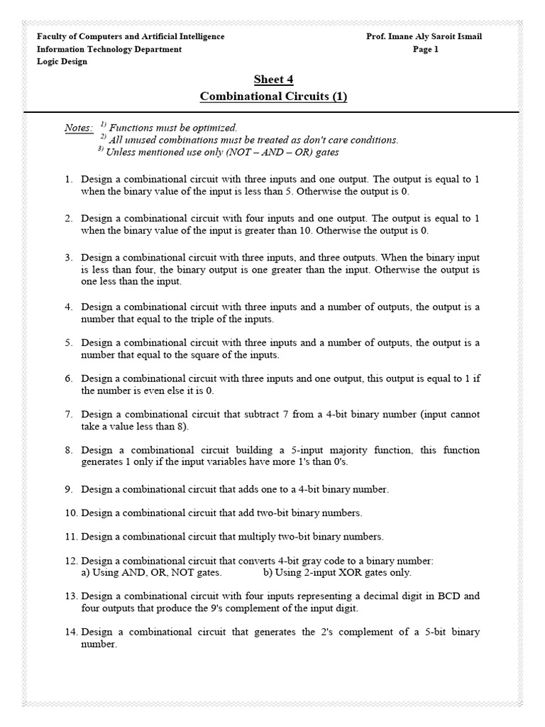 Sheet 4 Pdf
