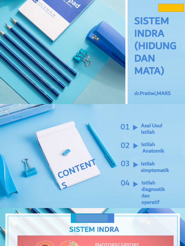 Kuliah 3 - Sistem Indra (Mata, Hidung) ) | PDF