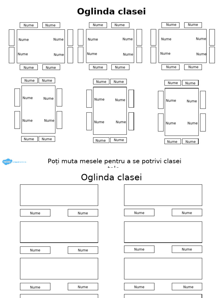 Oglinda Clasei Powerpoint Editabil - Ver - 1 | PDF