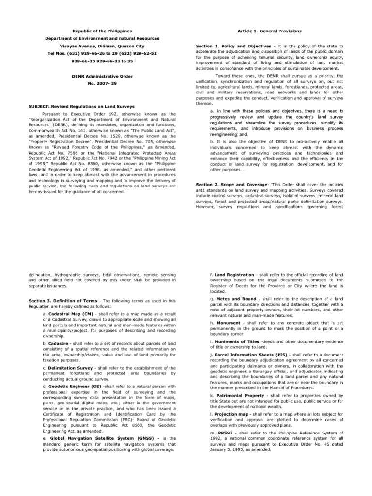 Dao 2007 29 by Engr Broddett B Abatayo PDF Free | PDF