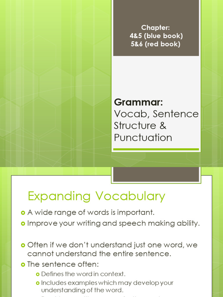 Language Part 1 | PDF | Subject (Grammar) | Clause