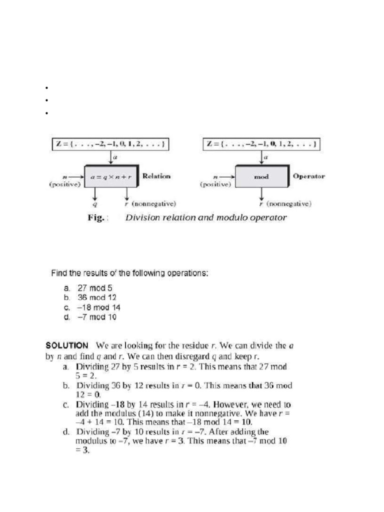 Modular Arithmetic | PDF Modular Arithmetic | PDF