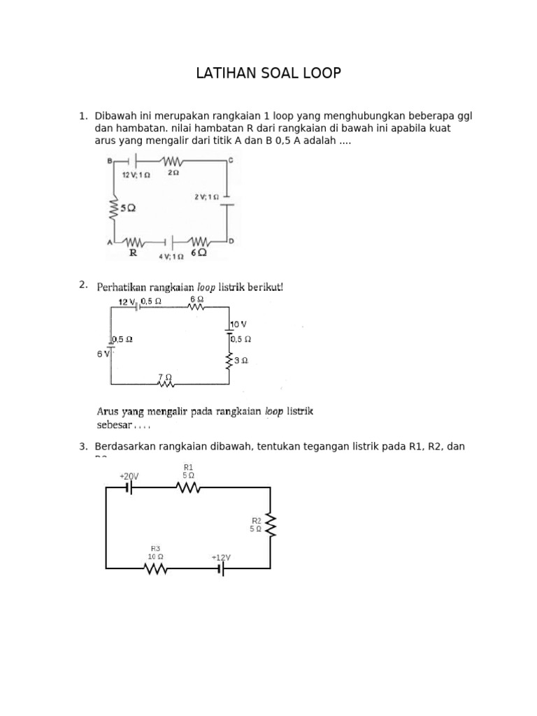 Latihan Soal 1 Loop | PDF