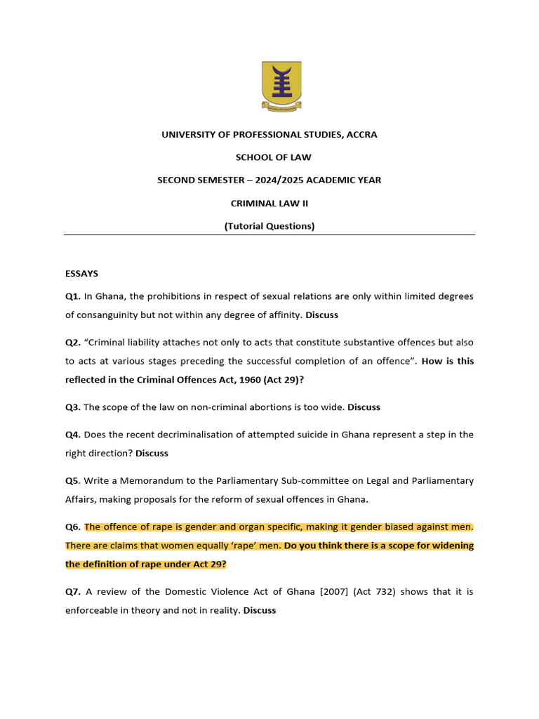 Tutorials Ii | PDF | Crimes | Mystery, Thriller & Crime Fiction