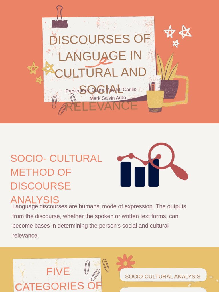 ELEC 101 Discourses of Language in Cultural and Social Relevance | PDF