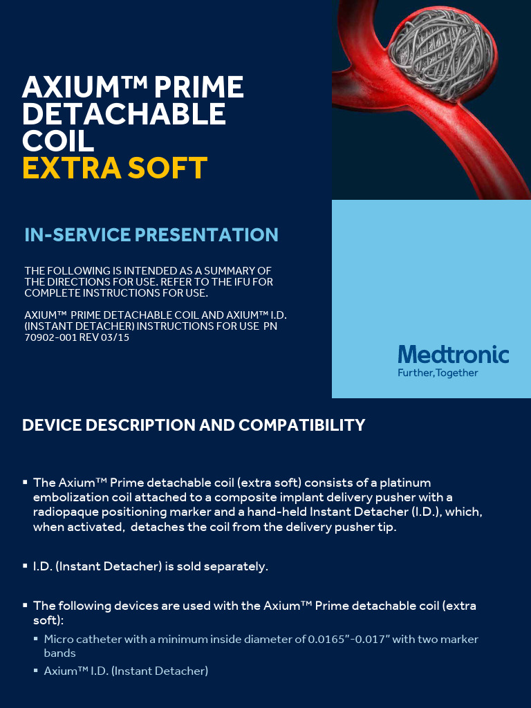 Axium Prime ES In-Service Presentation-794765 (1) 2 | PDF | Medical ...