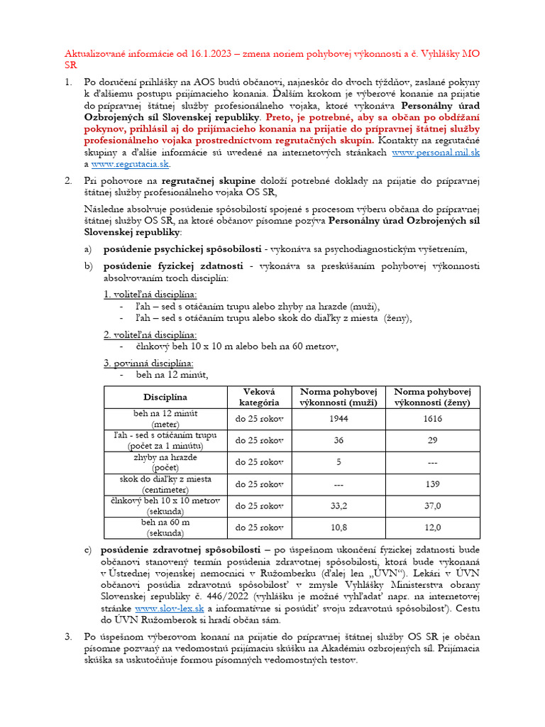 Postup Pri Prihlaseni Na Aos 2023 | PDF