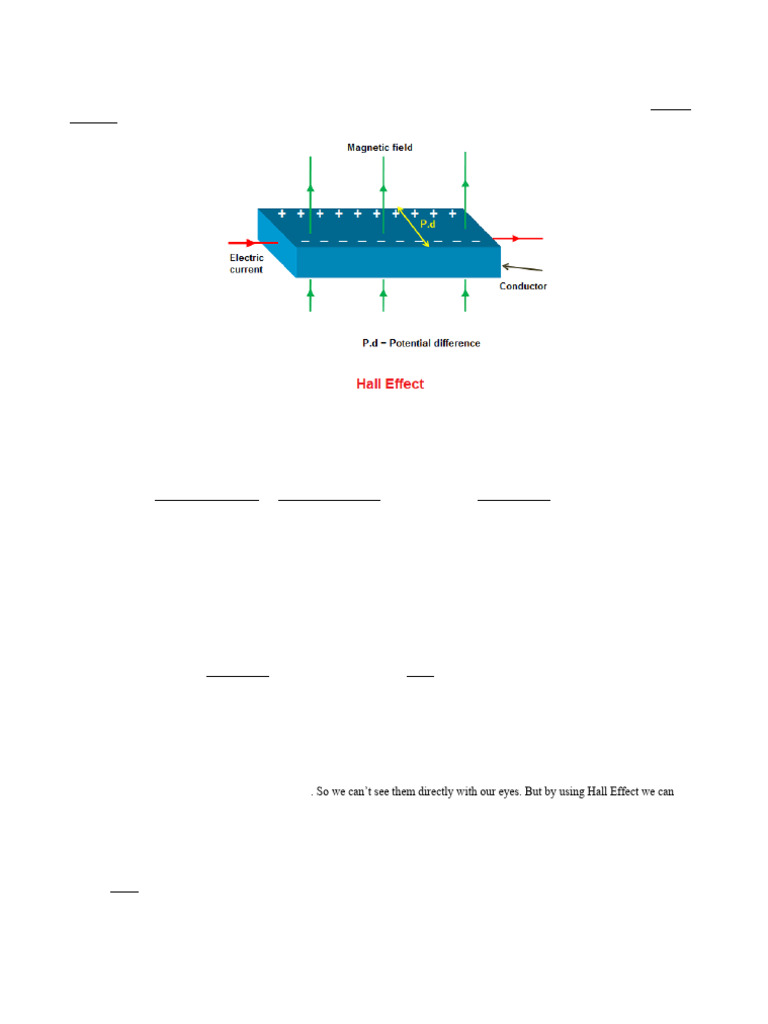 Hall Effect Definition | PDF | Semiconductors | Teaching Methods ...