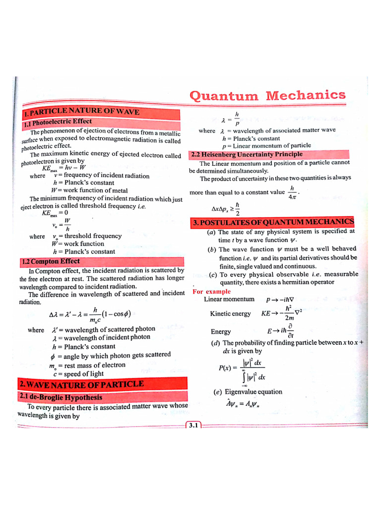 Physics Chapterwise Formula | PDF