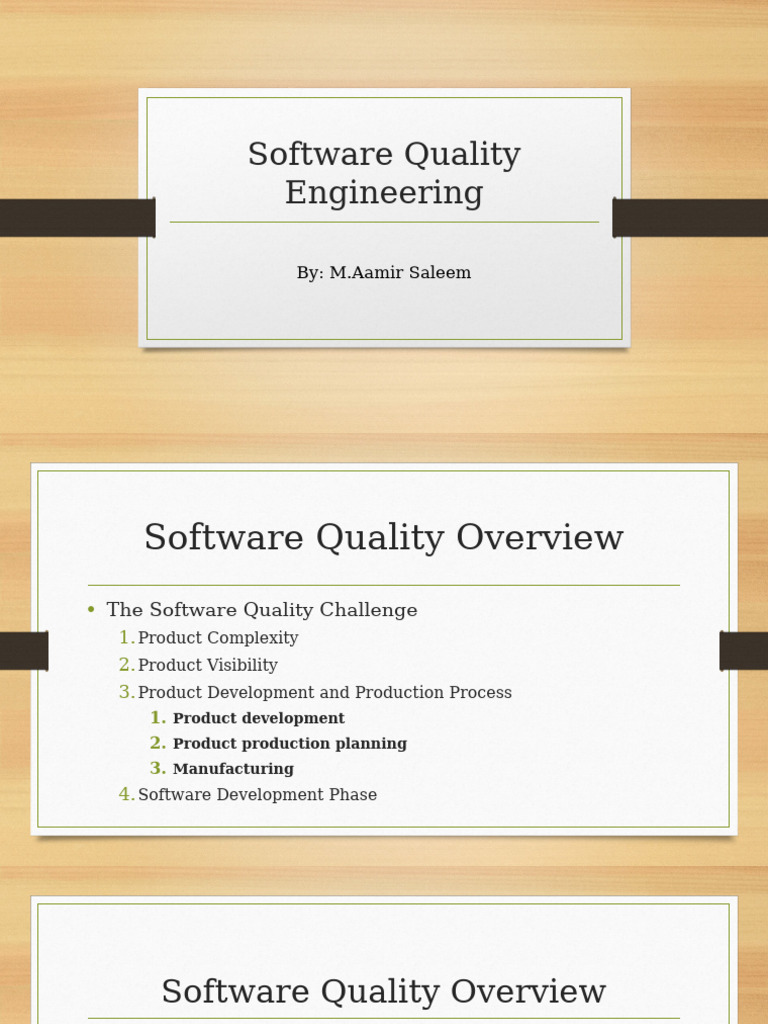 SQA Lecture 02 | PDF