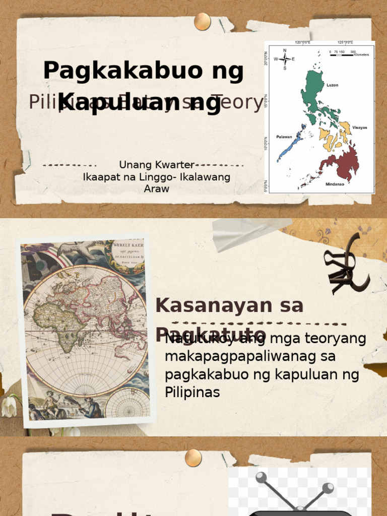 Pagkakabuo NG Kapuluan NG Pilipinas Batay Sa Teorya | PDF