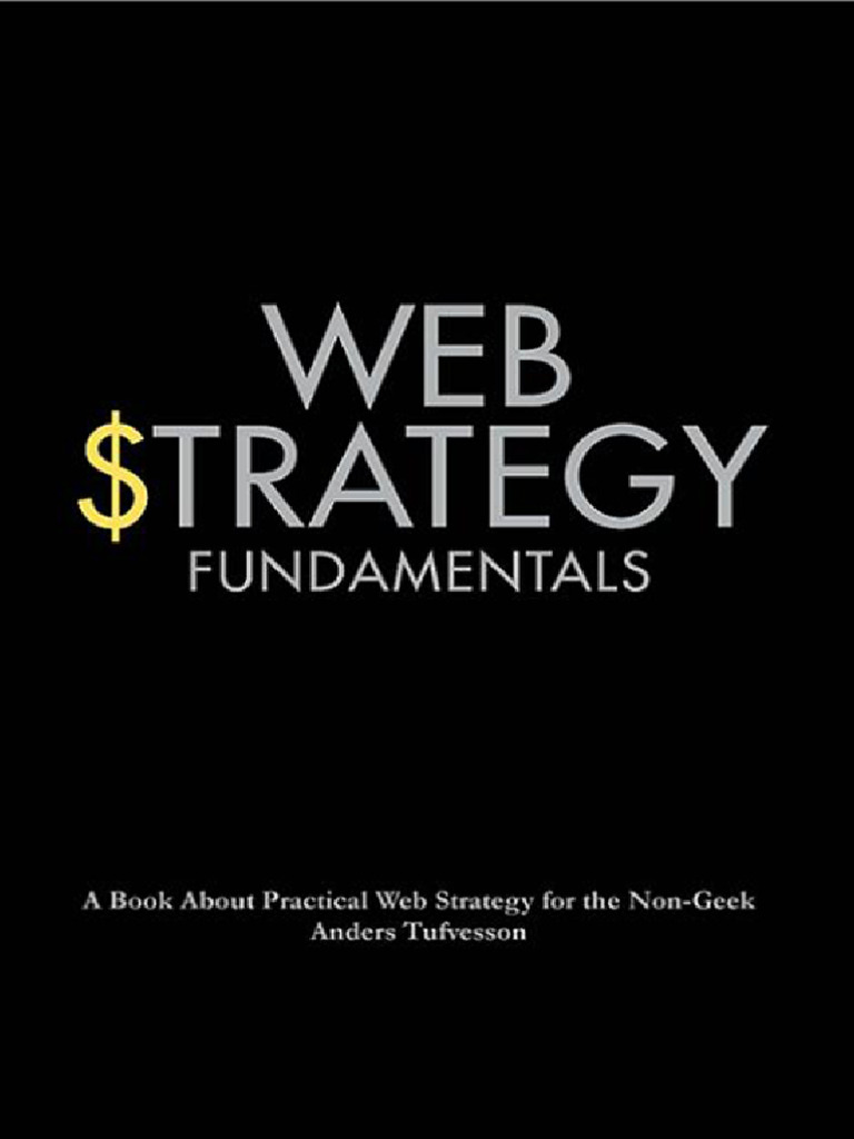 Web Strategy Fundamentals | PDF