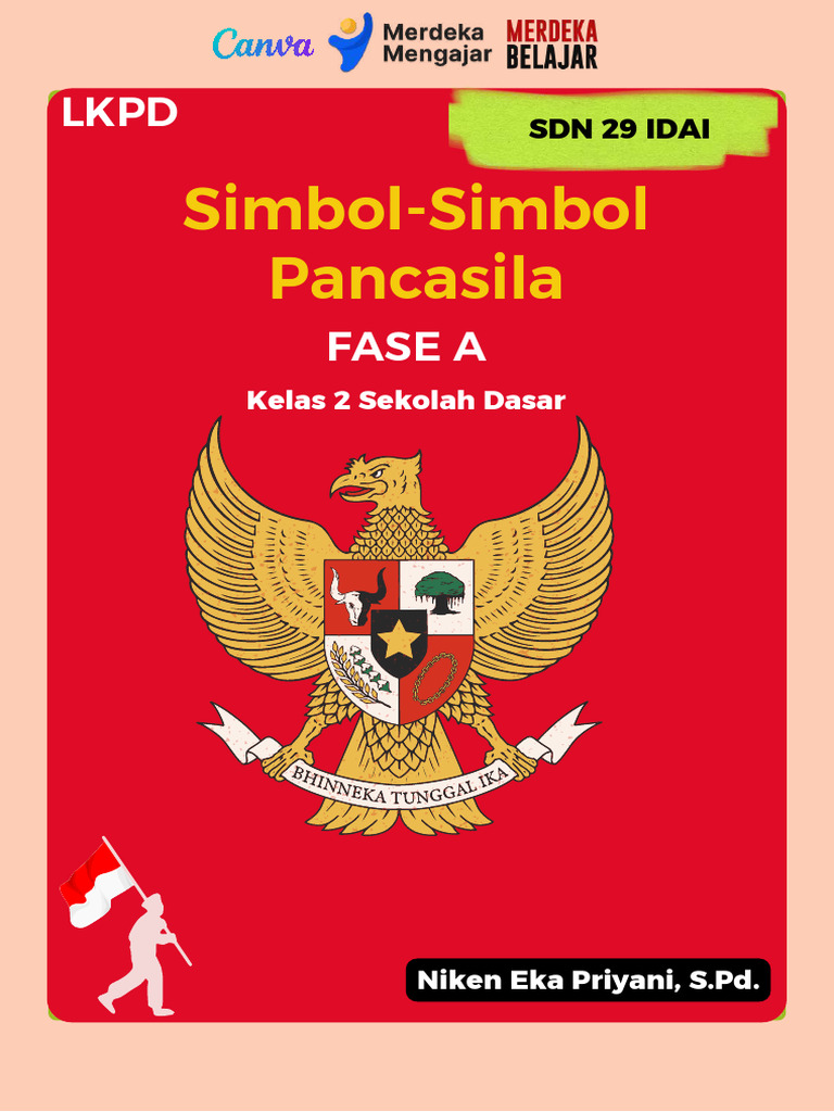 LKPD PPKN Kelas 2 Simbol-Simbol Pancasila | PDF