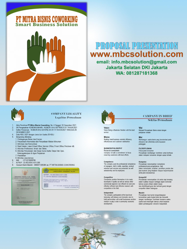 Proposal Taman Wisata - Project Final - 3-1 Revisi | PDF